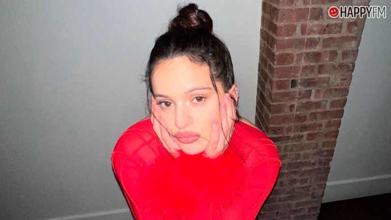 Rosalía deja ver su ropa interior mientras realiza este rudo movimiento ...